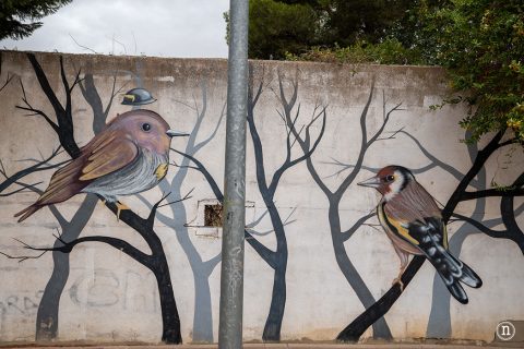 El Provencio: Ruta del Arte Urbano, cómic y murales : Nómadas ocasionales