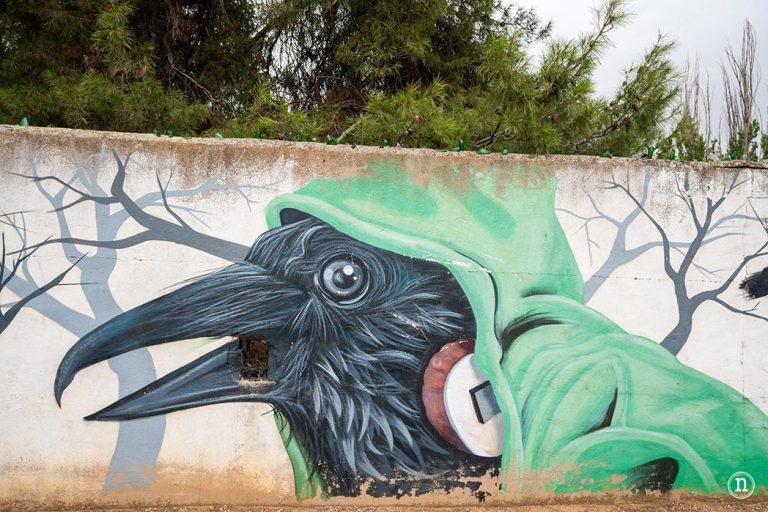 El Provencio: Ruta del Arte Urbano, cómic y murales : Nómadas ocasionales