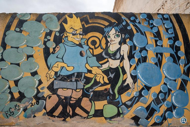 El Provencio: Ruta del Arte Urbano, cómic y murales : Nómadas ocasionales