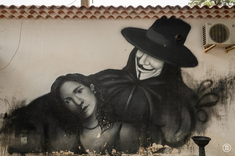 El Provencio: Ruta del Arte Urbano, cómic y murales : Nómadas ocasionales