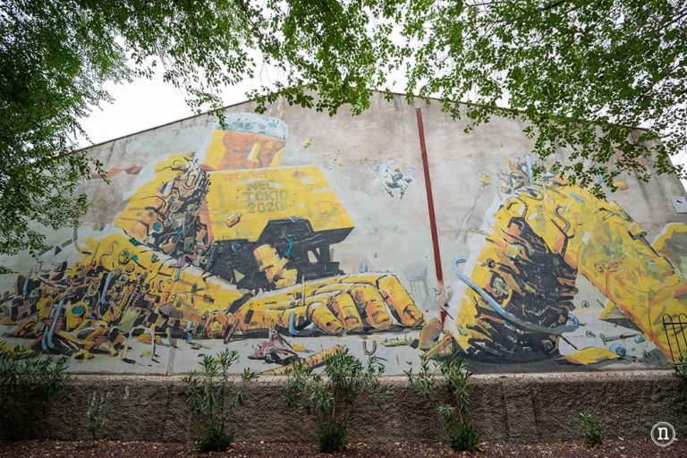 El Provencio: Ruta del Arte Urbano, cómic y murales : Nómadas ocasionales