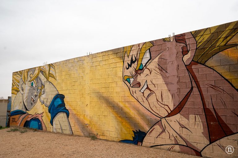 El Provencio: Ruta del Arte Urbano, cómic y murales : Nómadas ocasionales