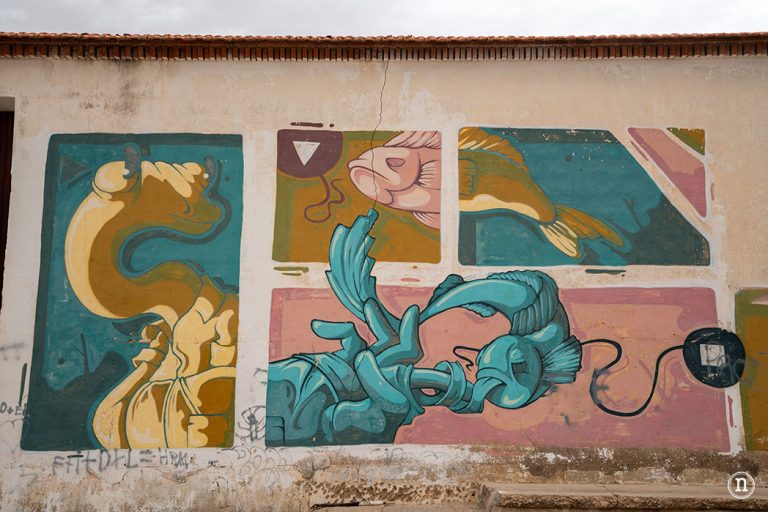 El Provencio: Ruta del Arte Urbano, cómic y murales : Nómadas ocasionales