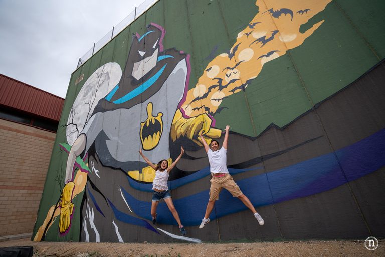 El Provencio: Ruta del Arte Urbano, cómic y murales : Nómadas ocasionales