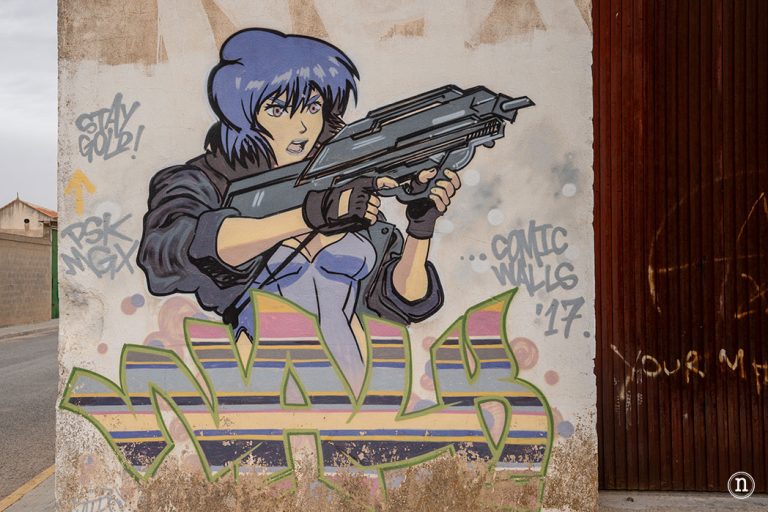 El Provencio: Ruta del Arte Urbano, cómic y murales : Nómadas ocasionales