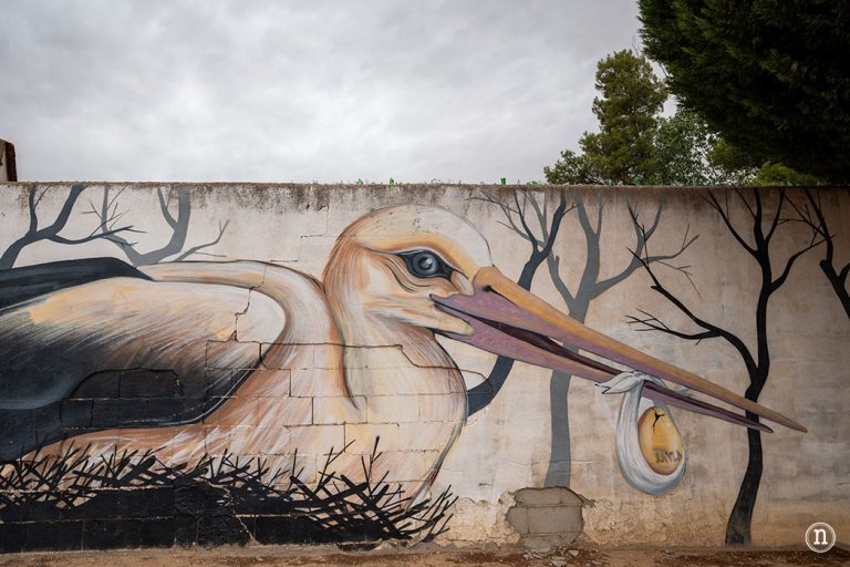 El Provencio: Ruta del Arte Urbano, cómic y murales : Nómadas ocasionales